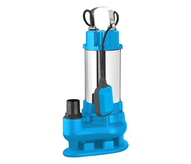 Pompe submersible pour eaux usées FIXTEC 1,5 HP avec coupeur